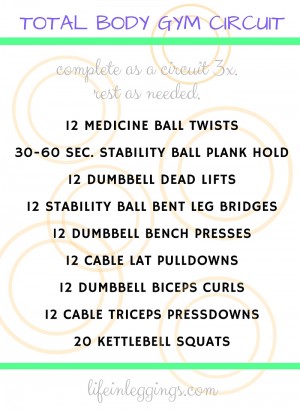 Total Body Strength (Gym) Circuit