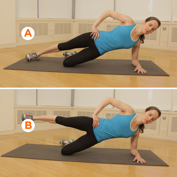 Modified Side Plank Modified Side Plank