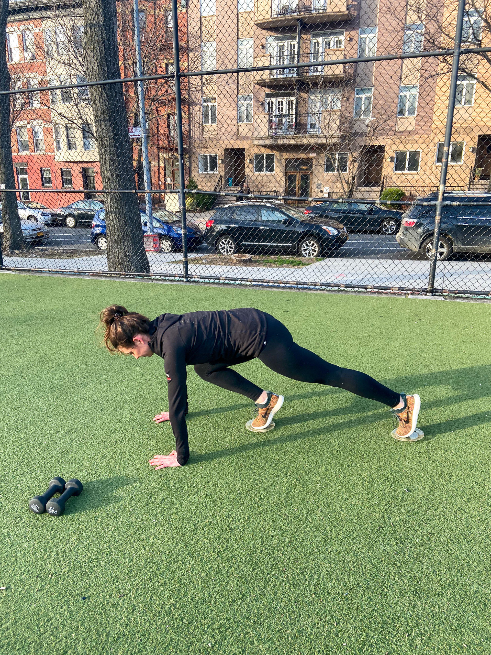 Stability & Strength Workout (With Gliders and Dumbbells)